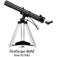 Celestron Firstscope 80 AZ First Telescope 21083