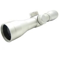 NcSTAR Pistolero Rifle Scope - 2.5x30 Silver Pistol Scope / Blue / Ring ...