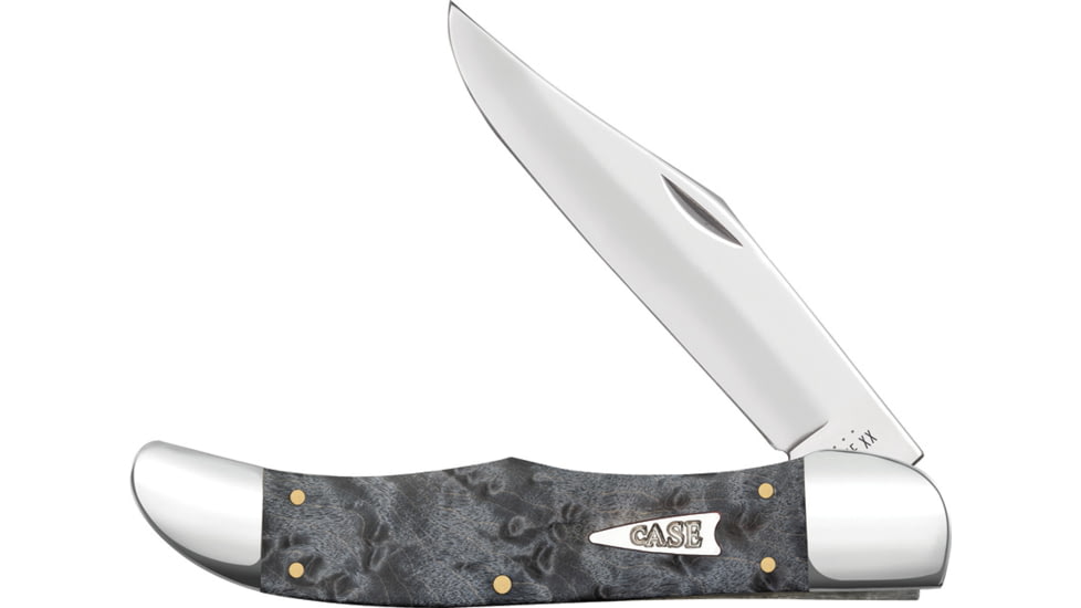 Case Hunter Birdseye Maple Stainless Steel Folding Knife 11013