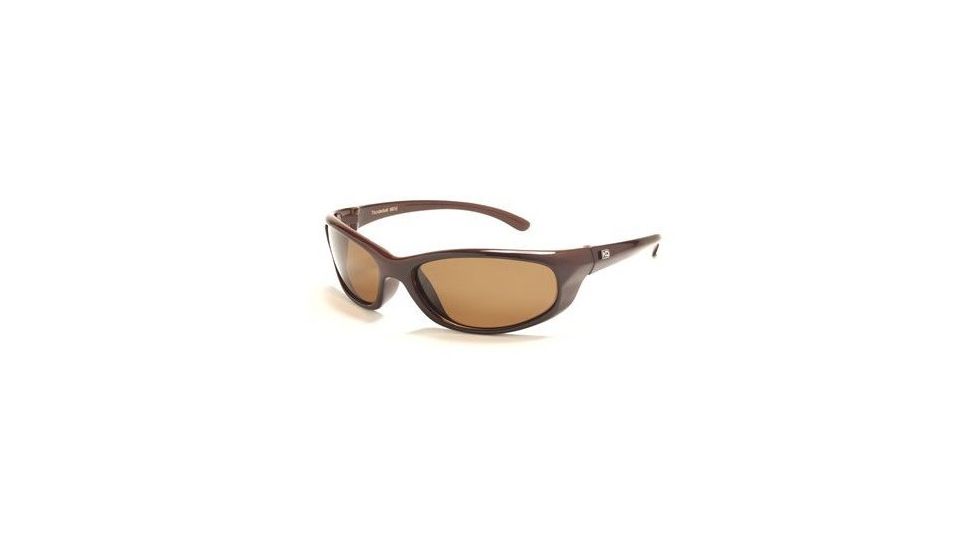 H2Optix Thunderbolt Polarized Sunglasses - Shiny Black Frame, Gray Lens ...