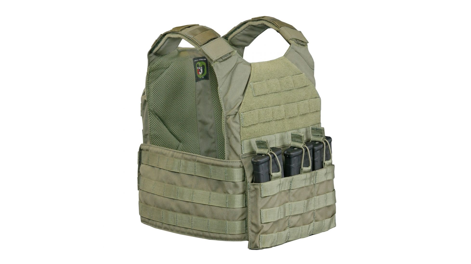 Tactical Assault Gear Vanguard Plate Carrier Set w/Standard Cummerbund ...