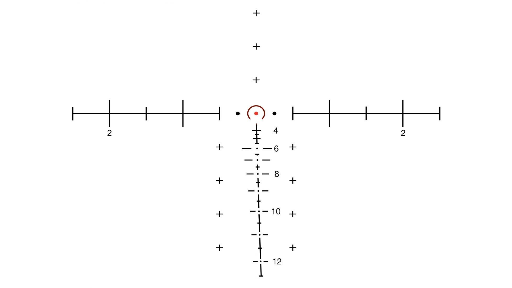 Trijicon ACOG 6x48 Machine Gun Day Optic, Dual Illuminated Horseshoe ...