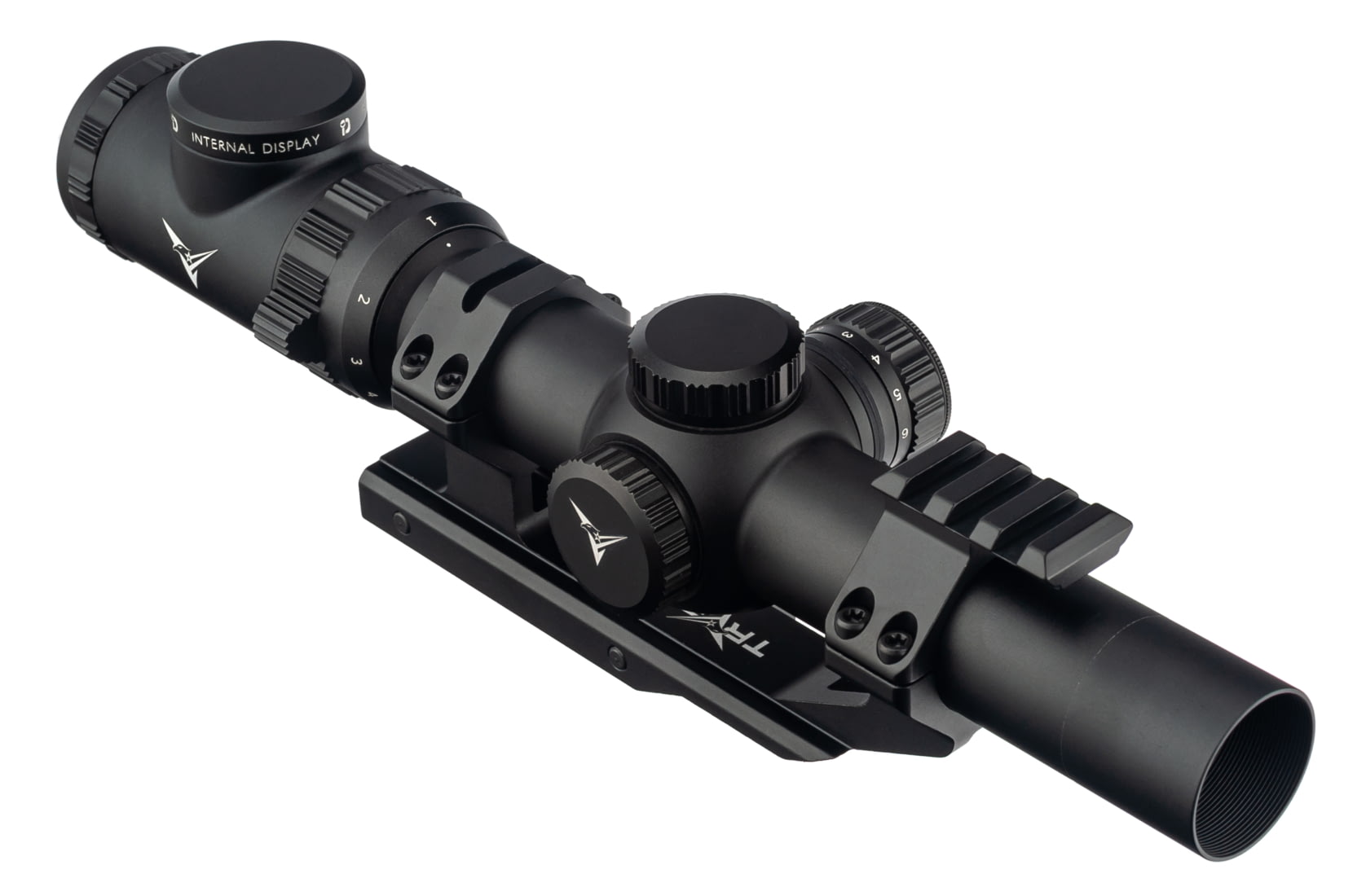 TRYBE Optics Low-Power Enhanced Optic L.E.O. 1-8x24mm Smart Rifle Scope ...